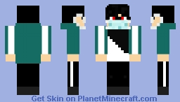 Magnus black with face mask Minecraft Skin