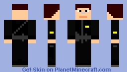 AdBan FBI officer Minecraft Skin
