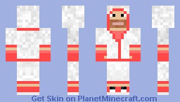 Kangaroo Look In 3-D View Minecraft Skin