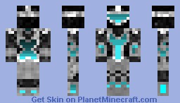 Diamond Soldier Minecraft Skin