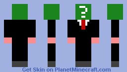 ? Cube head Minecraft Skin