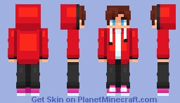 JJ from Maizen Minecraft Skin