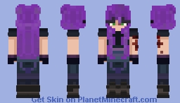 Mal - Descendants 3 Minecraft Skin