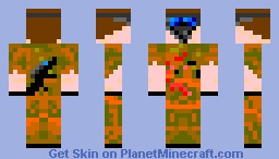 airsoft player with sniper Request Minecraft Skin
