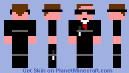 Man in a Suit Minecraft Skin