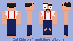 Clean Hobo Guy Minecraft Skin