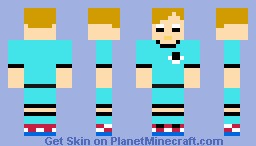man city player Minecraft Skin