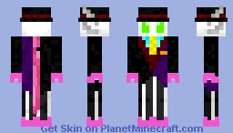Axo Maniax Minecraft Skin