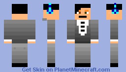 man in suit Minecraft Skin