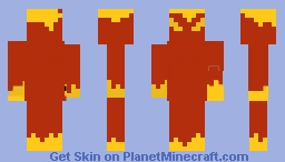 torch man Minecraft Skin