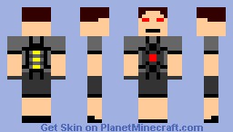 man with bomb Minecraft Skin