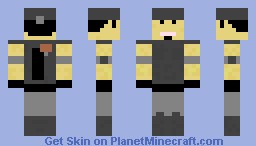 Marcus with sawed off(on back) Minecraft Skin