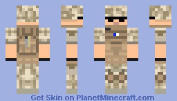 U.S. Marine Minecraft Skin