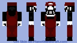 Mario '85 Minecraft Skin