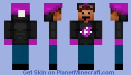 AwesomeMarioful Purple Minecraft Skin