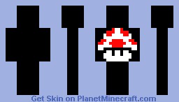 mario mushroom Minecraft Skin