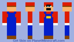 mario skin Minecraft Skin