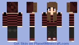 Maroon Outfit Minecraft Skin