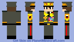 Marshal of Reichstainian Federation Rodion Minecraft Skin