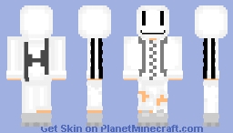 Dark wiz with mello happy face Minecraft Skin