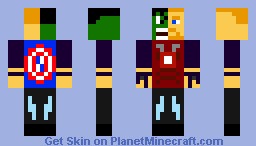 Marvel Mix Skin Minecraft Skin