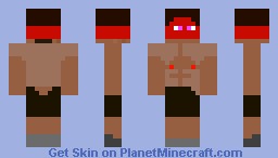 masks man Minecraft Skin
