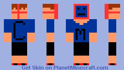 masked man Minecraft Skin