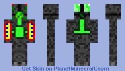 radioactive suit guy Minecraft Skin