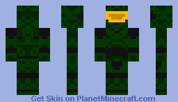 Master Cheif Minecraft Skin