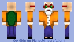 Master roshi Minecraft Skin