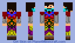 Elemental Hero Minecraft Skin