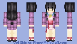 Maya Fey (Mayoi Ayasato) - Ace Attorney Minecraft Skin