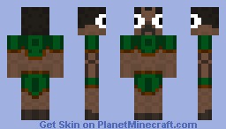 Repeticraft Mayan Green-Clothed Farmer Skin Minecraft Skin