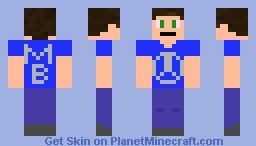 Mercedes Benz fan Minecraft Skin