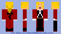 FMA Edward Elric Minecraft Skin