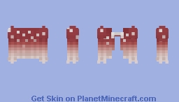 Lace Cardigan With Bow - Mushroom Minecraft Skin