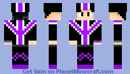 y shape skin purple ver. Minecraft Skin