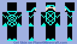 Blue Rogue Warrior Minecraft Skin