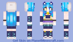 Idol Ai.Mi (Omega Strikers) Minecraft Skin