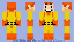 Vaultboy 2000(pip boy) Minecraft Skin