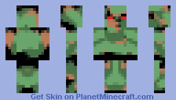 swamp monster Minecraft Skin