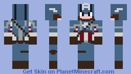 Mcu: Captain America (SSR) Minecraft Skin