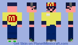 MD worker-nerd Minecraft Skin