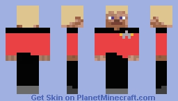 Star Trek Commander Minecraft Skin