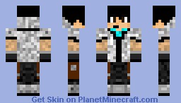 My skin grey Minecraft Skin