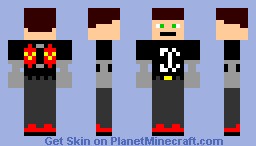 robot nik Minecraft Skin