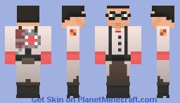 RED: Medic! Minecraft Skin