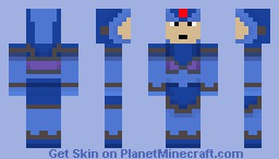 Megaman x Minecraft Skin