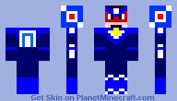 Megaman Star force Minecraft Skin