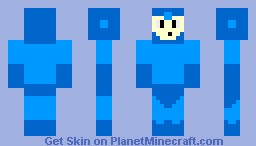 MegaMan Minecraft Skin